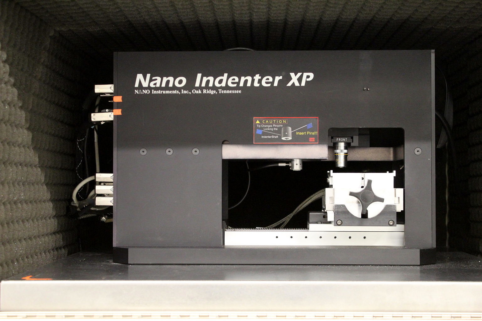 Nanoindenter – Agilent XP › Lehrstuhl WWI: Allgemeine ...